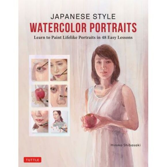 Hiroko Shibasaki | Other | Japanese Style Watercolor Portraits Learn To ...